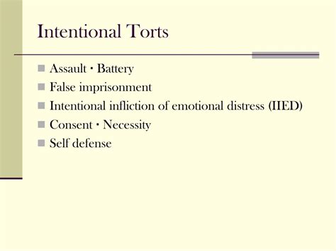 Image result for Torts Example