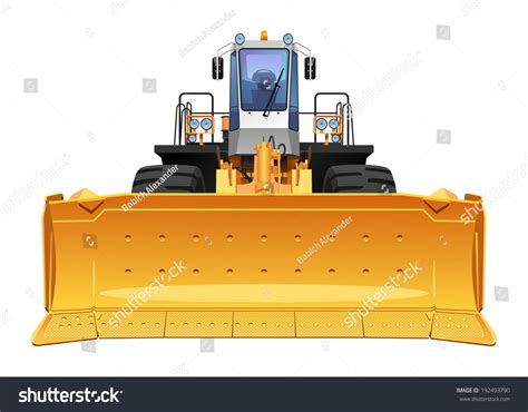 Image result for Bulldozer Vector