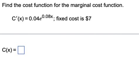 Image result for How to Find the Marginal Cost Function