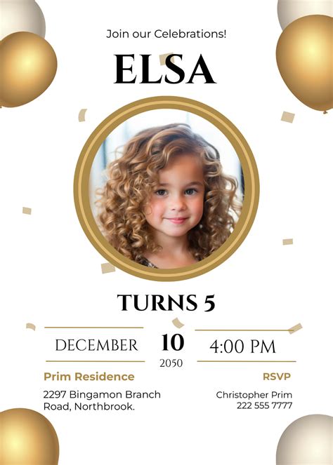 Image result for Birthday Invitations Examples
