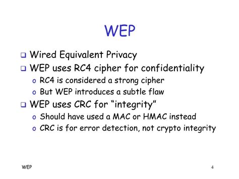 Image result for WEP Example