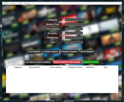 Image result for Crud Python Con Ventanas Turbo Codigo