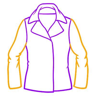 Image result for How to Draw Jacket Mask