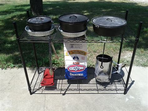 Image result for Dutch Oven Cook Table