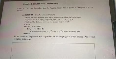 Image result for Brute Force Algorithm Distance