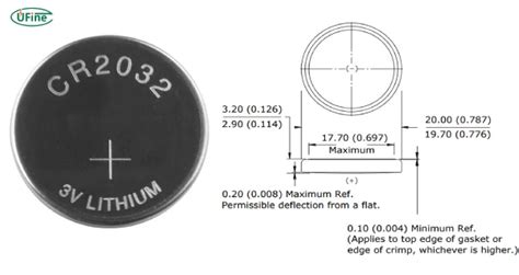 Image result for Button Battery Sizes