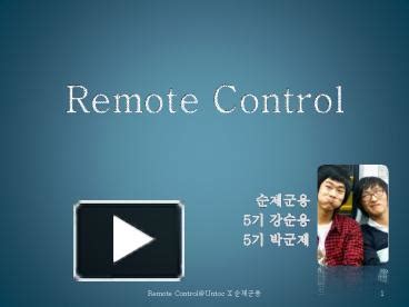 Image result for Remote Control PowerPoint Presentation