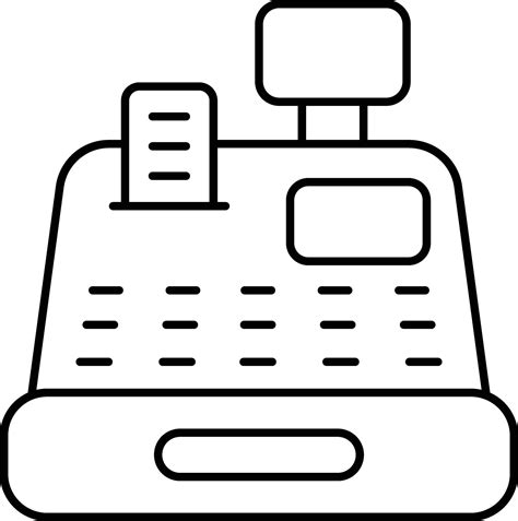 Image result for POS System Line Vector Image