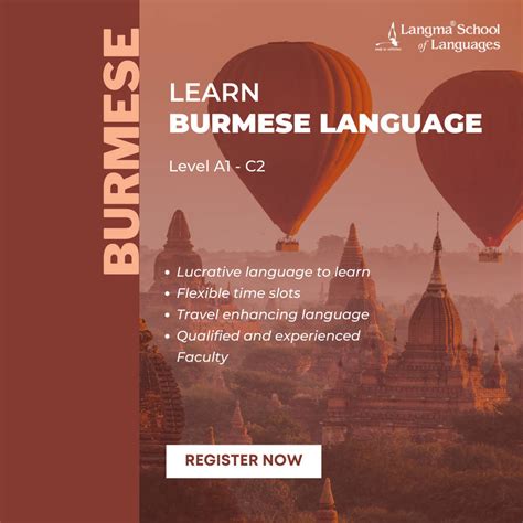 Image result for Burmese Language Course