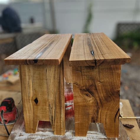 Image result for Rustic Wood Bench