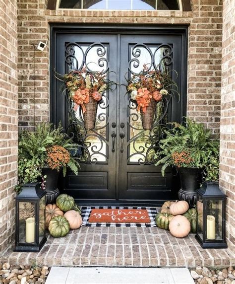 Image result for Fall Front Entry Decorating Ideas