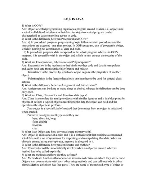 Image result for Java Viva Questions