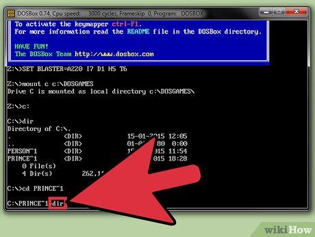 Image result for How to Print to a File in DOSBox