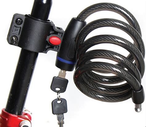 Image result for Installing a Bike Cable Lock