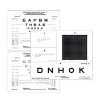 Image result for Low Vision Contrast Chart