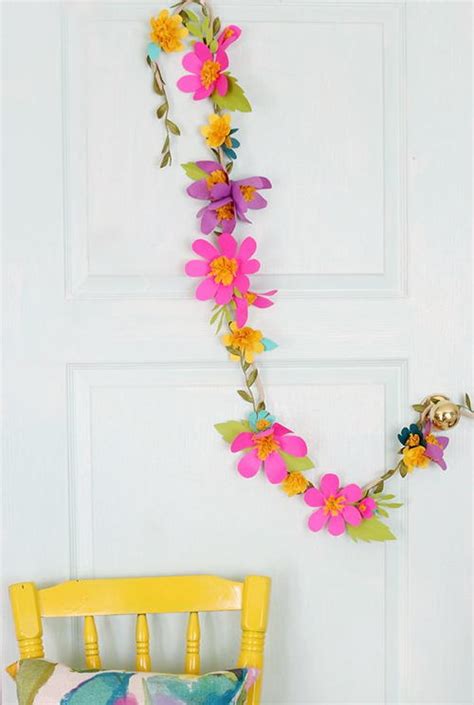 Image result for Spring Paper Flower Garland