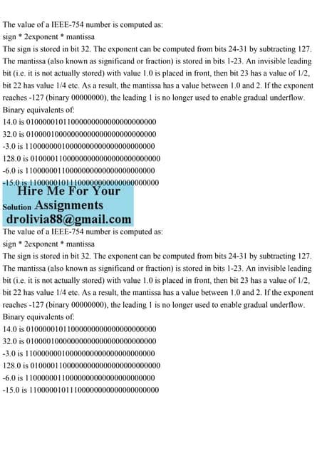 Image result for IEEE 754 Format