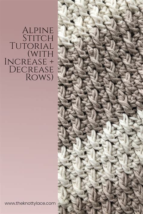 Image result for Alpine Stitch Tutorial