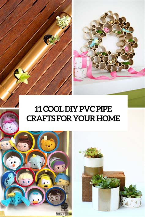 11 Cool PVC Pipe Crafts For Your Home - Shelterness