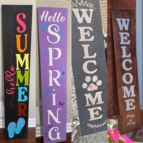 Customized wood sign – Craft Ideas Ottawa