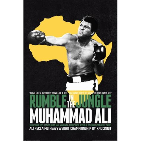 MUHAMMAD ALI RUMBLE IN THE JUNGLE (MAXI POSTER) – Qualia Box
