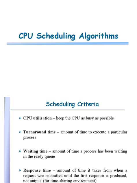 Image result for CPU Schedule