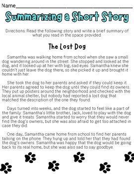 Image result for Short Stories for Summarizing Practice