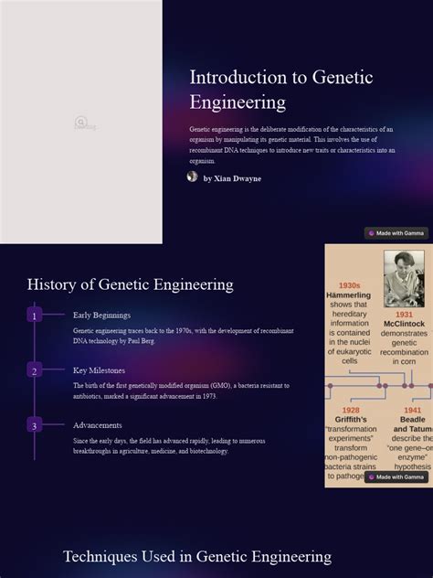 Image result for Genetic Engineering Lecture Notes PDF