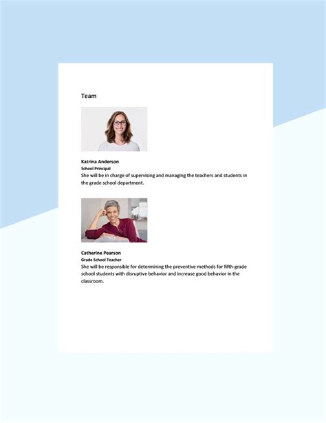 Classroom Behavior Management Plan Template - Google Docs, Word, Apple ...