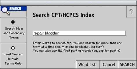 Image result for CPT Code Search