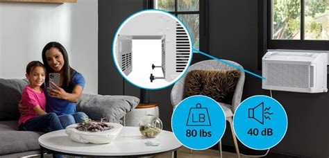 Image result for Low Profile Window AC Unit