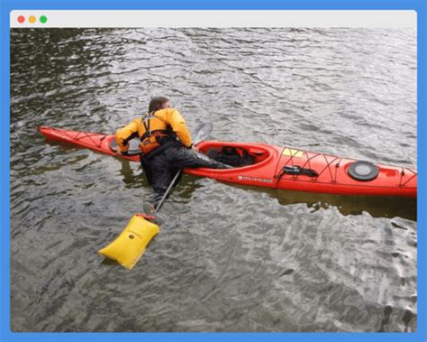 Image result for Kayak Self-Rescue