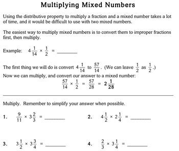 Image result for Multiplying Mixed Numbers Fifth Grade