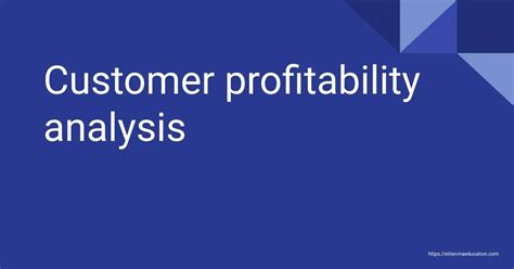 Image result for Customer Profitability Analysis