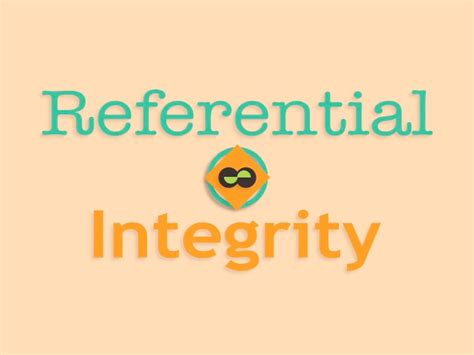 Image result for Referential Integreity Visual