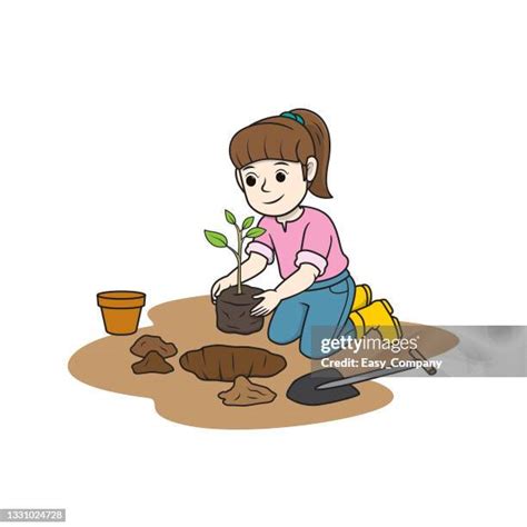 Image result for Planting a Tree Drawing