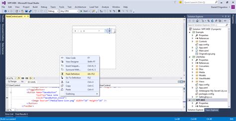 Image result for XAML Menu