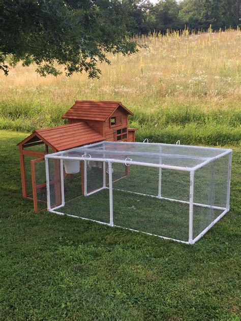 Image result for PVC Pipe Chicken Run