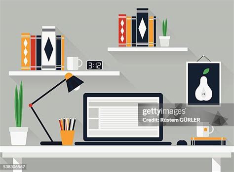 Image result for Working a Computer Flat Design