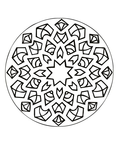 Mandalas to download - Mandala Coloring Pages for Kids