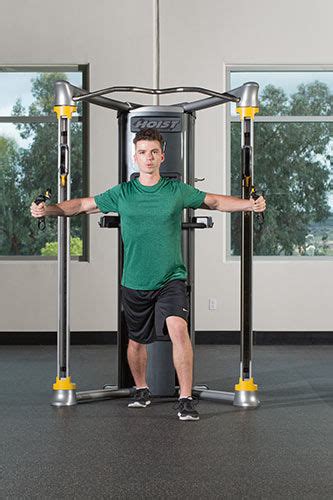 Image result for Standing Chest Fly Exercise
