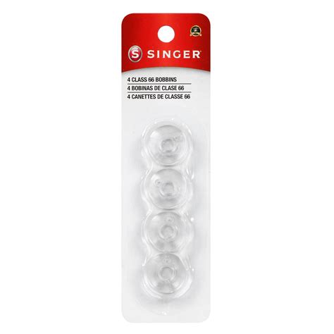 SINGER® Class 66 Transparent Bobbins, 4ct. | Michaels