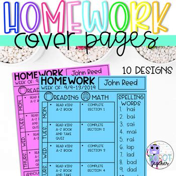 Image result for Homework Cover