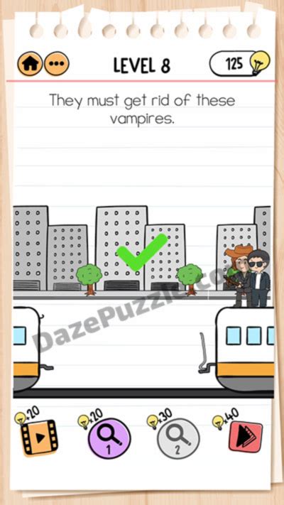 Image result for Brain Test 2 Answers Level 8