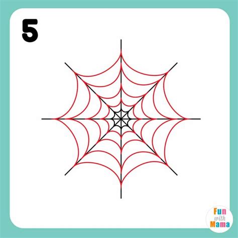 Image result for Draw Spider Web