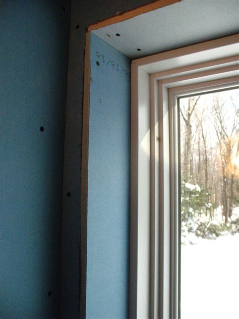 Image result for Drywall around Window Opening