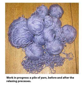 Image result for Reusing Knitting Yarn