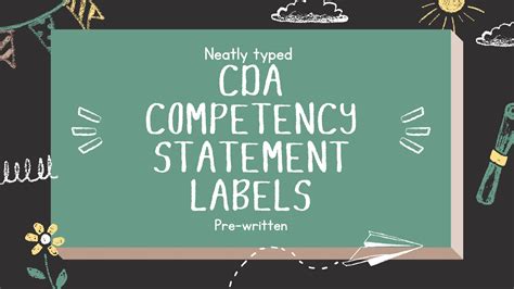 Image result for Competency Statement 6 CDA