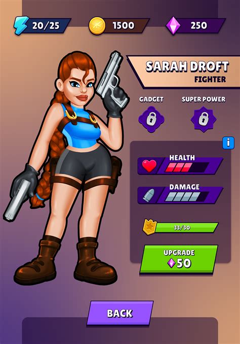 Image result for Charecters UI Design