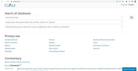Image result for CanLII Cases